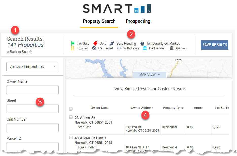 SmartMLS Tax Simple Search results – SmartMLS Tax