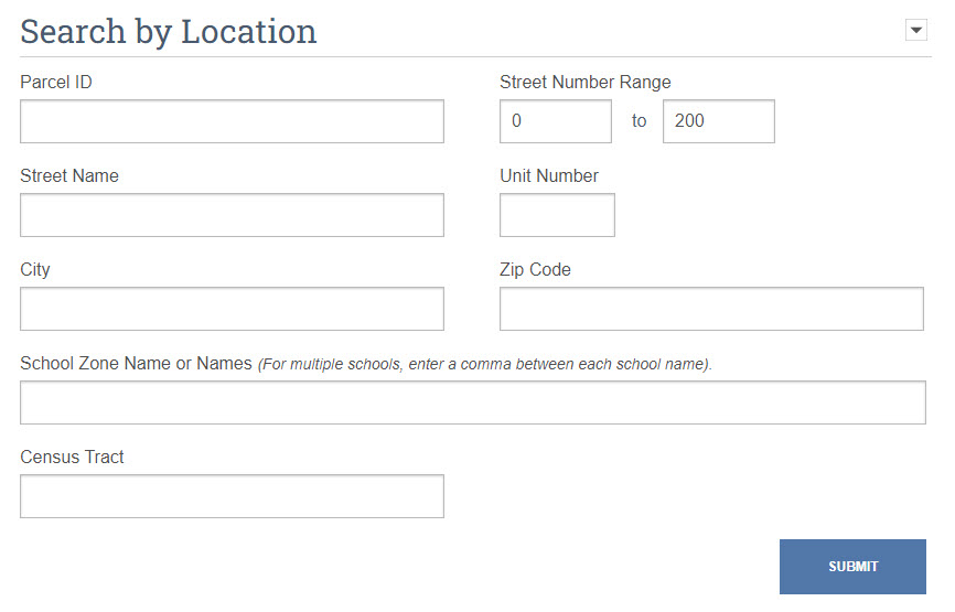 SmartMLS Tax Advanced Searches – SmartMLS Tax